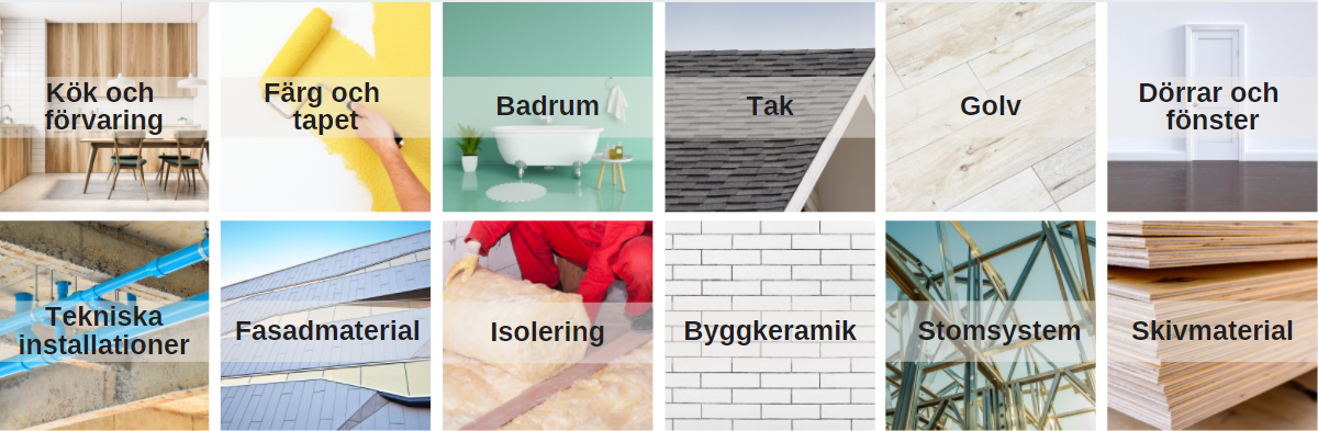 Producent av byggmaterial och inredning - Prognoscentret